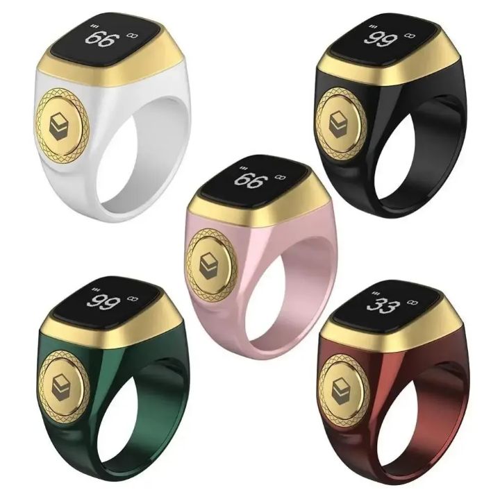 Smart Tasbeeh Counter Zikr Ring for Muslims - Digital Tally Counter ...