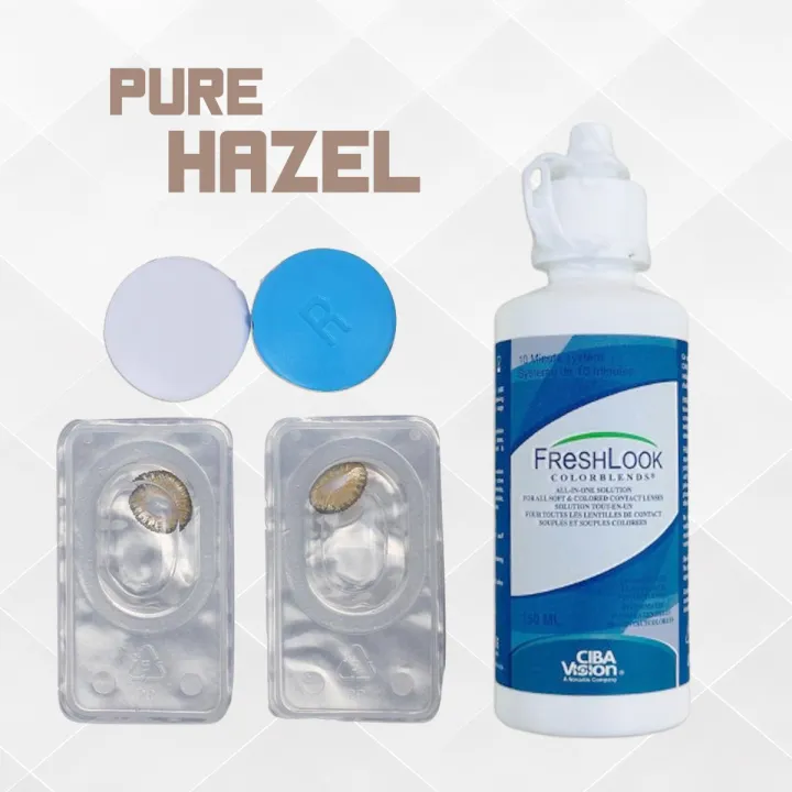 FreshLook Pure Hazel – Soft, Natural Contact Lenses for Effortless ...