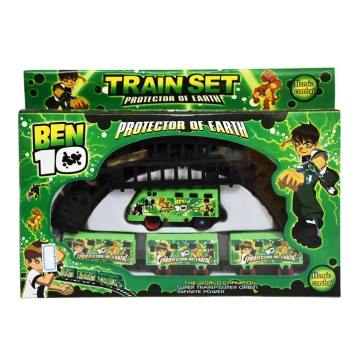 Ben Ten 10 Mini Express Train Set-Exclusive Train - Car Toy for kids ...