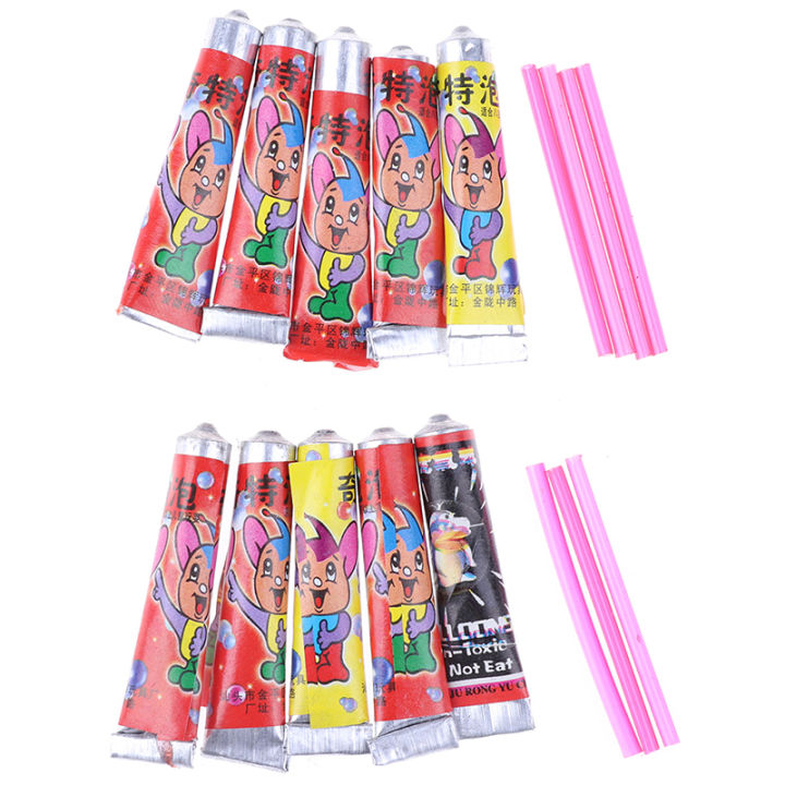 10pcs Bubble Glue Set – Kids Blowing Bubble Ball Toys | Space Balloon ...