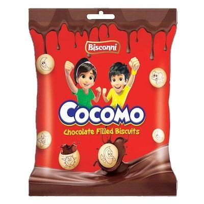 Bisconni Cocomo Chocolate Creamy Filled Biscuit Pack 24's In Box | Daraz.pk
