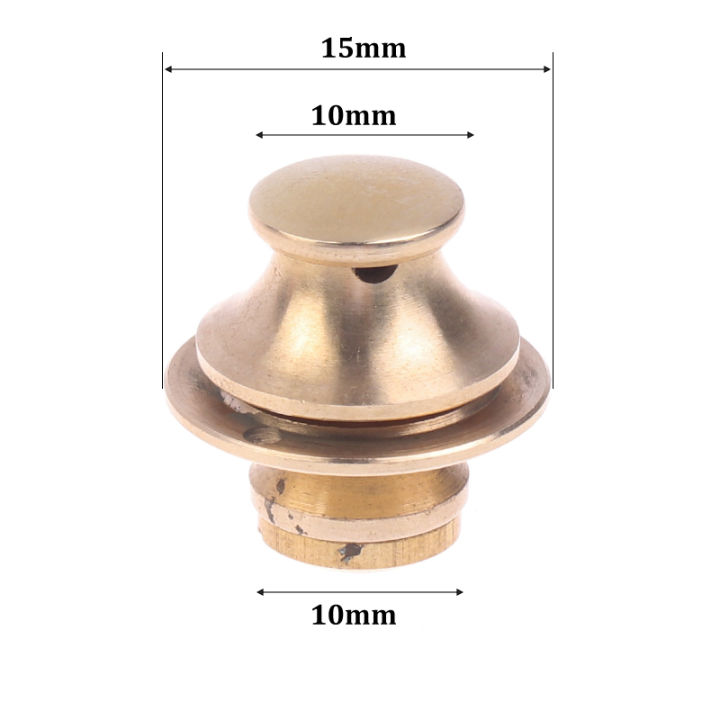 Brass Mortise Clip Buckle Lock Durable Handbag Hardware Tuck Lock for ...