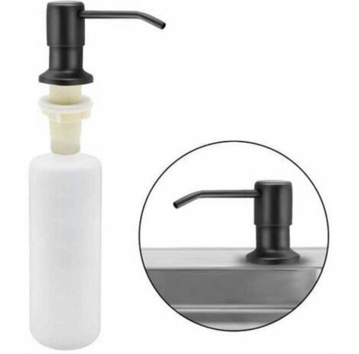 Soap Dispenser | Sink Dispenser kitchen sink 350ml capacity satin matt ...