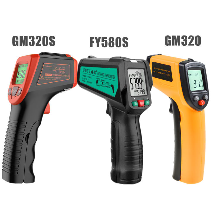 Digital Infrared Thermometer -50~600℃ / -58~1122℉ Contactless ...