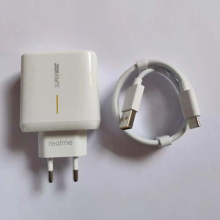 Realme 65W Super VOOC Fast Charger Adapter for Android Devices Compact ...