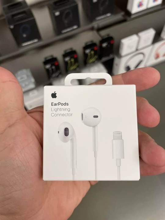 Apple EarPods MWTY3AM/A Lightning Wired Earphones In-Ear Earbuds 2024 ...