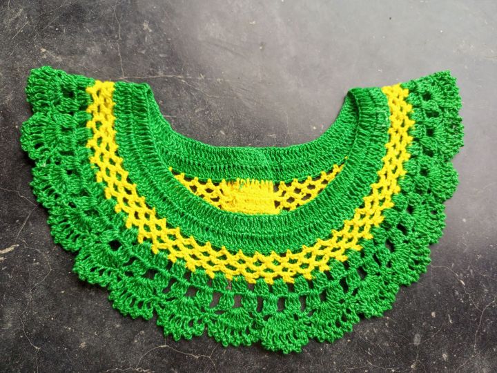crochet neck design | Daraz.com.bd