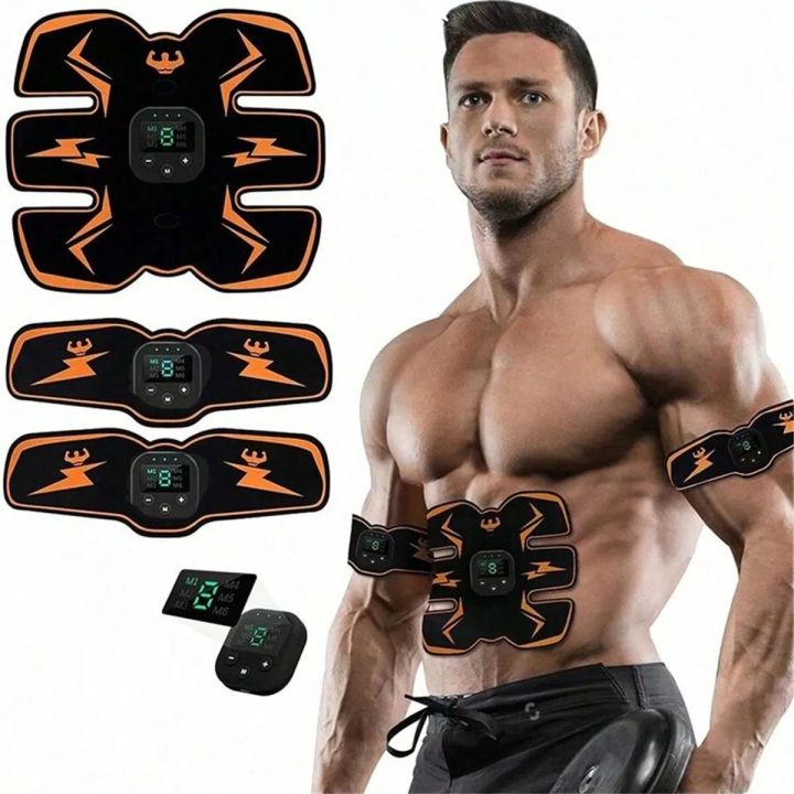 Smart EMS Wireless Muscle Stimulator Fitness Trainer Abdominal Training ...