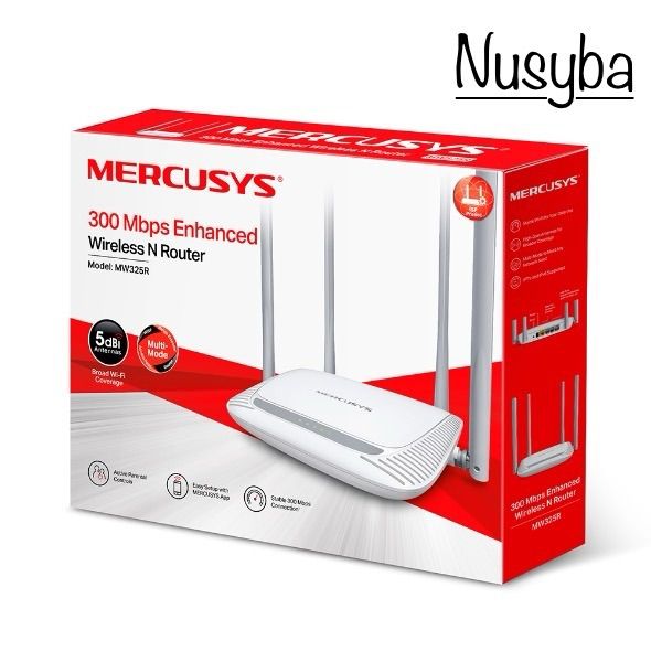 Mercusys MW325R 300Mbps 4 Antenna Wireless Router | Daraz.com.bd