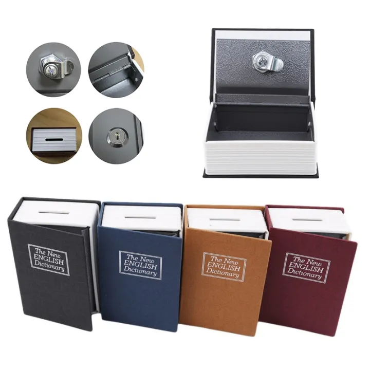【Booming】 Secret Safe Key Safe Box Cash Storage Jewellery Lock Box ...