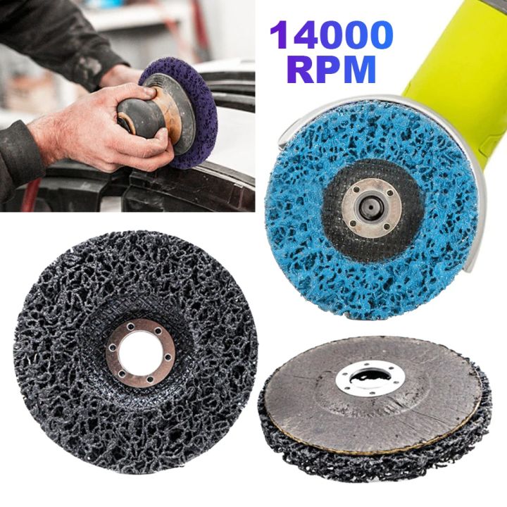 100mm Polishing Disc Paint Rust Remover Automotive Paint Removal ...