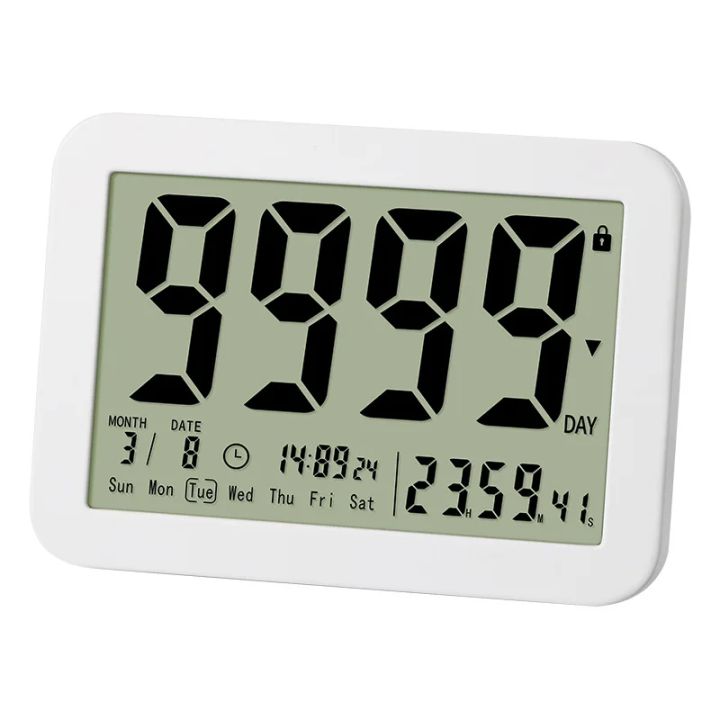 Large Screen Electronic Countdown Digital Timers 9999-Days Count Down ...