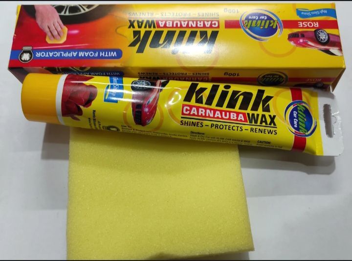 Klink Carnauba Wax || Car polish with Silicon 100 Grams | Daraz.pk