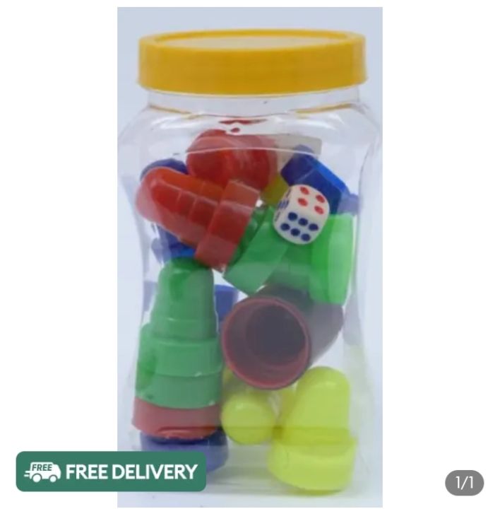 4 PLAYER BOX OF LUDO TOKENS - PIECES - GOTI | Daraz.pk