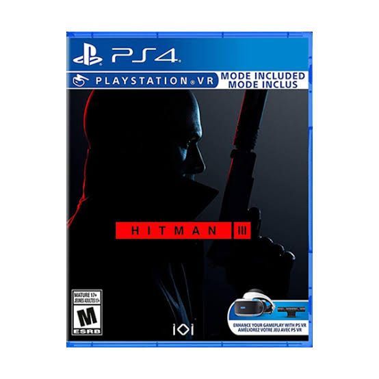 Hitman III 3 Ps4 game cd dvd disk (used) Playstation 4 hitman 1 2 3 ...