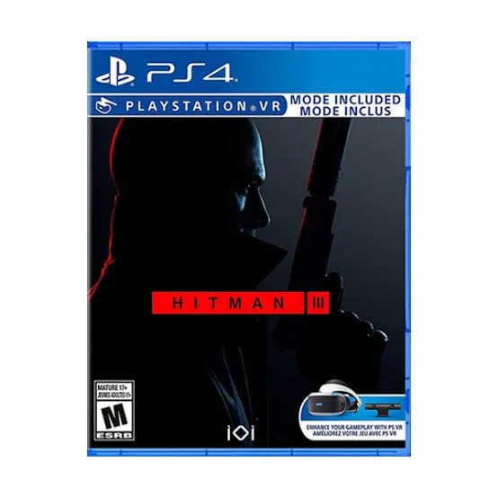 Hitman III 3 Ps4 game cd dvd disk (Brand New) Playstation 4 hitman 1 2 ...