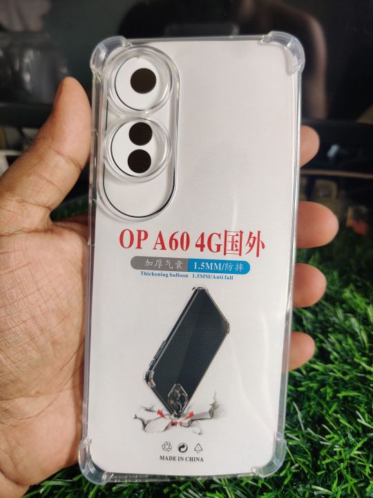 Transparent Back Cover For Oppo A60 | Daraz.com.bd