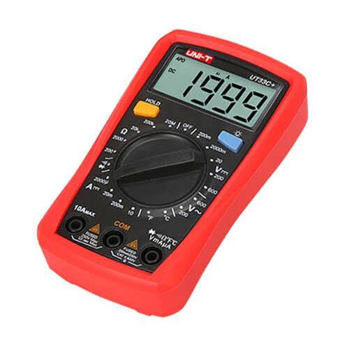 UNI-T UT33C+ Multi-Functional Digital Palm Size Multimeter | Daraz.com.bd