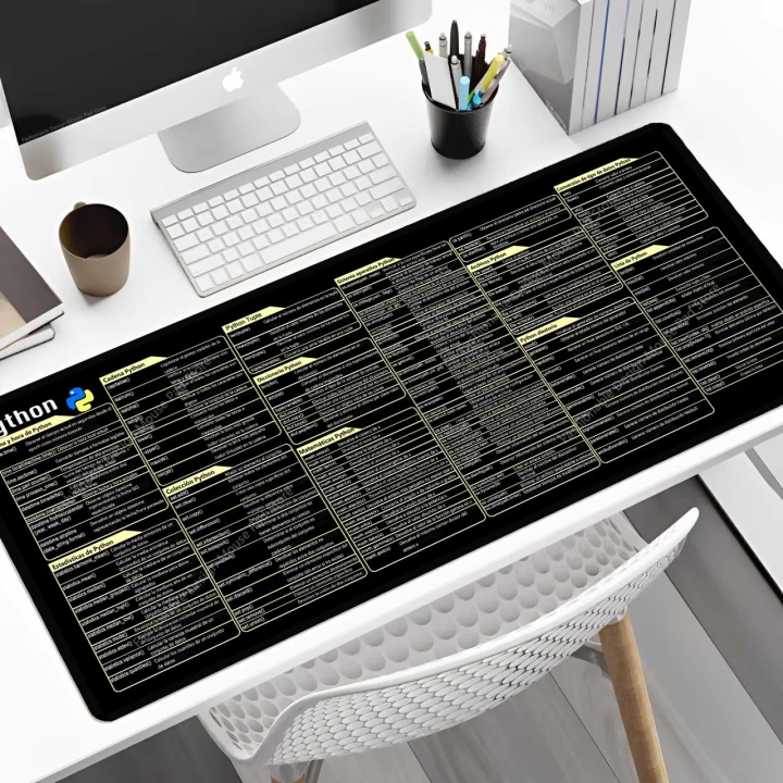 Hot Español Spanish Python Programing Mouse Pad Desk Mat Office ...