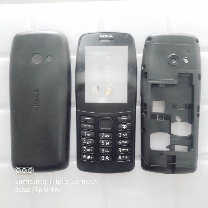 nokia 210 casing compled body housing haidi original High-quality | Daraz.pk