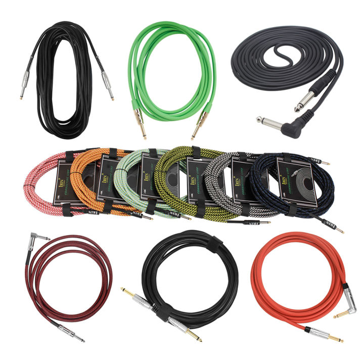 IRIN Guitar Cable Wire Cord Jack Line Amp Connection Cable 10/6/3M ...