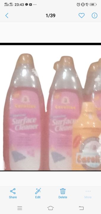 caroline surface cleaner 3in 1 rose n lavender flavour | Daraz.pk