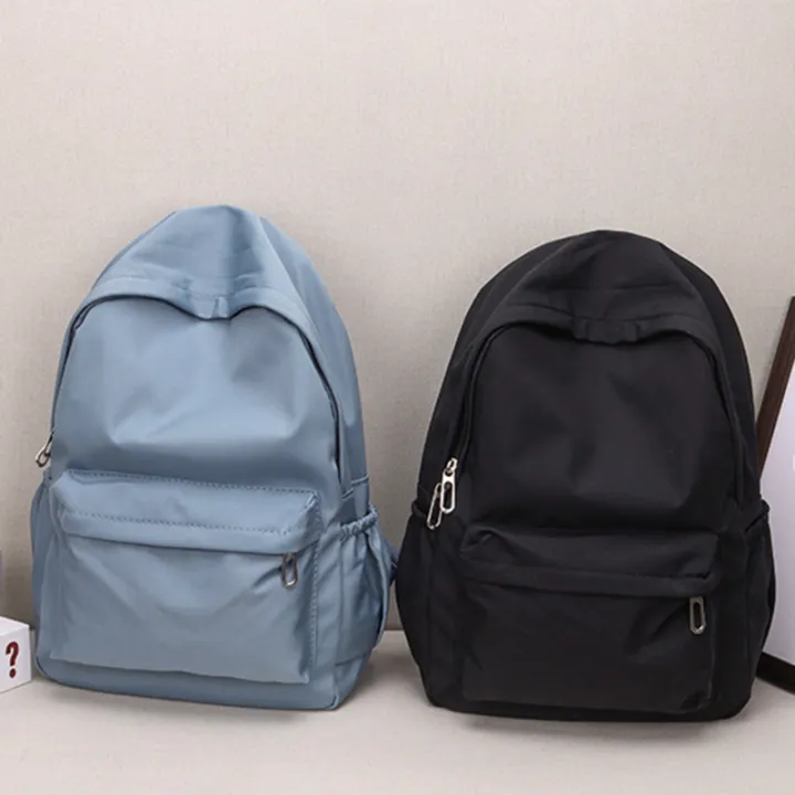 Women Schoolbag Waterproof Large Capacity School Backpack Smooth Zipper ...