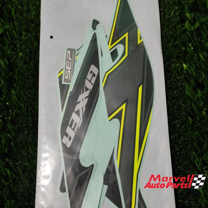 Full Body Stickers Suzuki Gixxer fi abs Black 2023 Naked Model | Daraz ...
