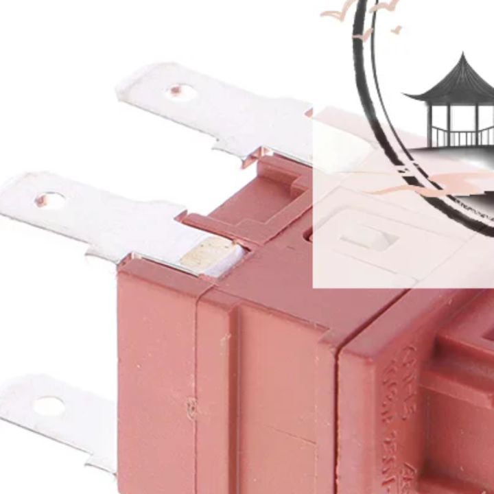 Power Switch Push Button KAN-L5 Switch 7.5A 250V AC 4 Pin ON OFF T120 ...