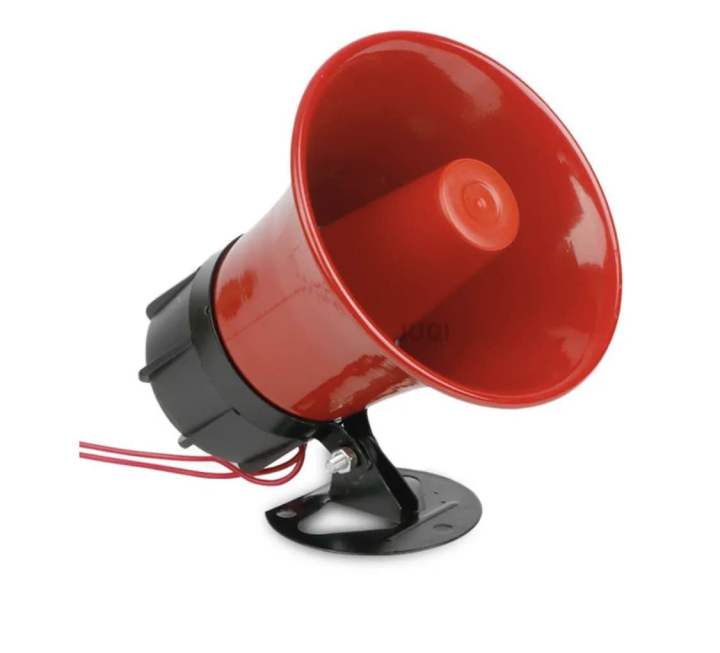 high decibel alarm industrial 12V 24V 240S USB alarm horn 35W factory ...