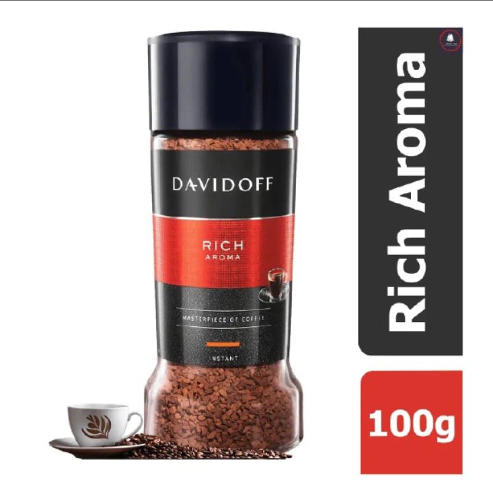 Davidoff coffe rich aroma 100gm jar | Daraz.com.bd