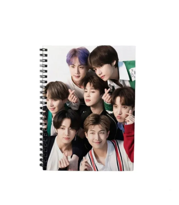 Kpop BTS notebook for army BTS all member spiral diary for daily and ...