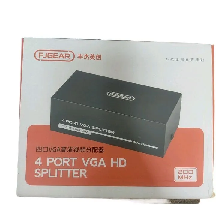VGA 4 PORT VGA HD SPLITTER | Daraz.com.bd