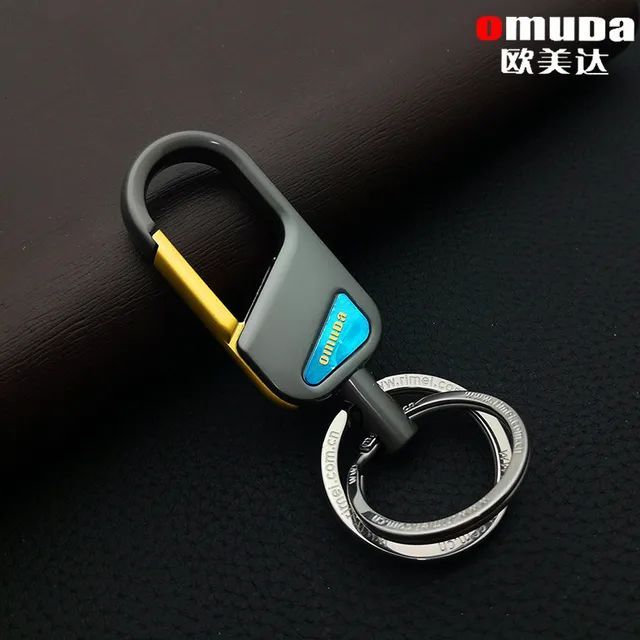 OMUDA luxury brand key chain with holder chinese metal car key holder ...