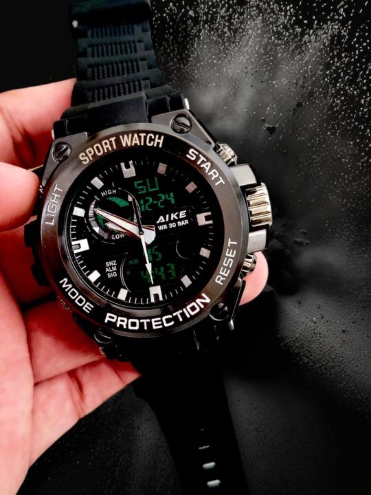 Aike Original Sports Watch Double Time For Men | Daraz.pk