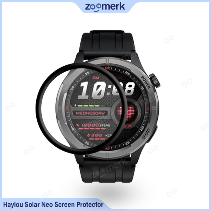 Haylou Solar Neo Screen Protector - Full Coverage, Anti-Scratch, Anti ...