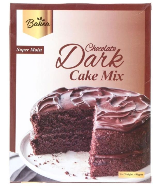 Bakea cake mix dark chocolate 430g | Daraz.pk