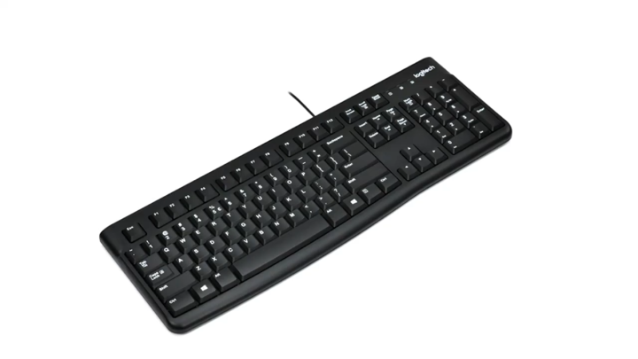Logitech K120 Wired Keyboard for Windows, USB Plug-and-Play, Full-Size ...