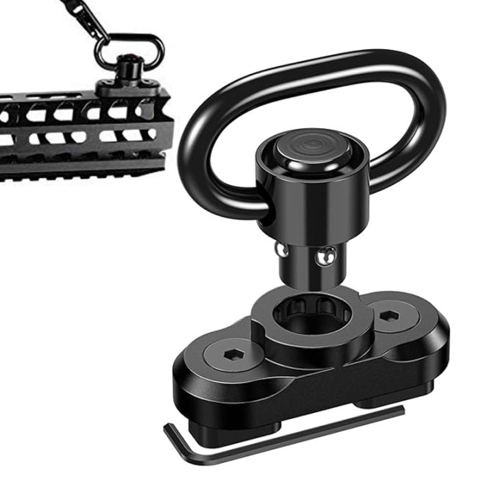 1.25” QD Sling Swivel Mount Heavy Duty Quick Detach Push Button Swivels ...