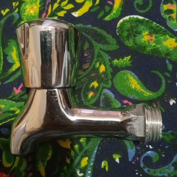 Super Asia Steel bib Cock with brass spindle | Daraz.pk