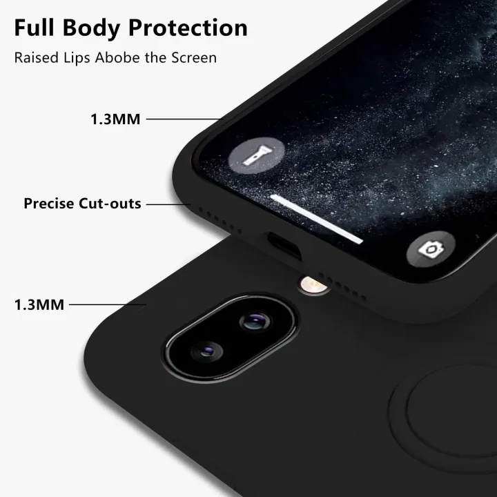 Fashion Solid Colour Shockproof Protective Liquid Silicone Phone Case ...
