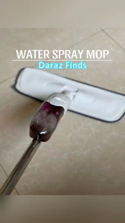 Water Spray Mop, Microfiber Flat Spray Mop for Floor Cleaning, 360 ...