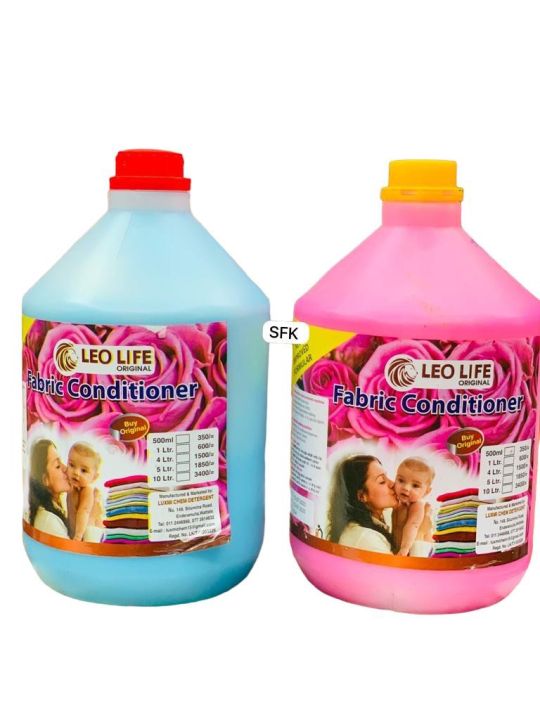 4L Leo Life Fabric Conditioner Kiss Of Flavor With Rose Fresh | Daraz.lk