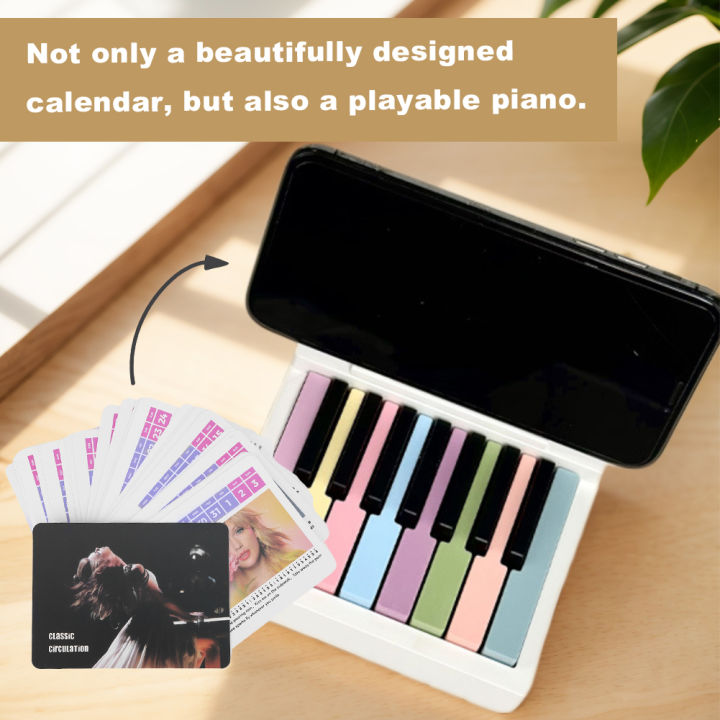 Taylor Piano Calendar 2024 Mini Piano Calendar Desktop Peripheral ...