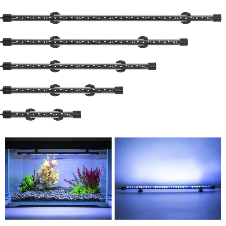 USB Aquarium Light LED Plant Grow Lamp 18-58CM Aquariums Decor Lighting Waterproof Fish Tank ...