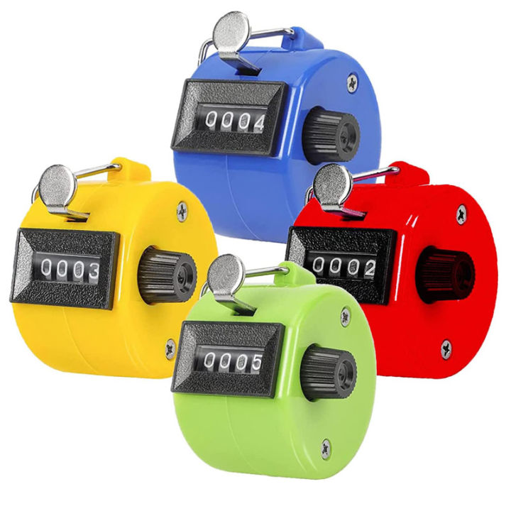 Handheld Tally Counter Tool 4-Digit Number Count Clicker Counter For ...