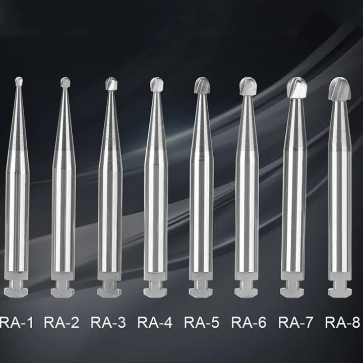 1Box(5pcs/box) Round RA JOY DENTAL Tungsten Carbide Burs For Low Speed ...
