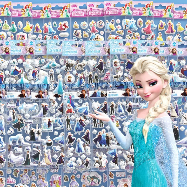 12pcs 3D Puffy Bulk Stickers Disney Different Cartoon Movie Anime ...