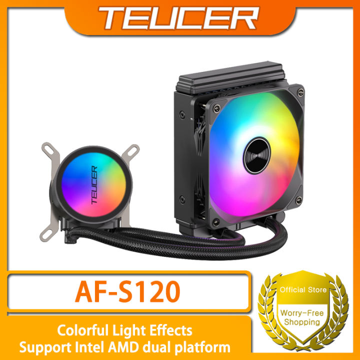 TEUCER AF S120 CPU Water Cooling Cooler LGA 2011 X99 AMD Motherboard ...