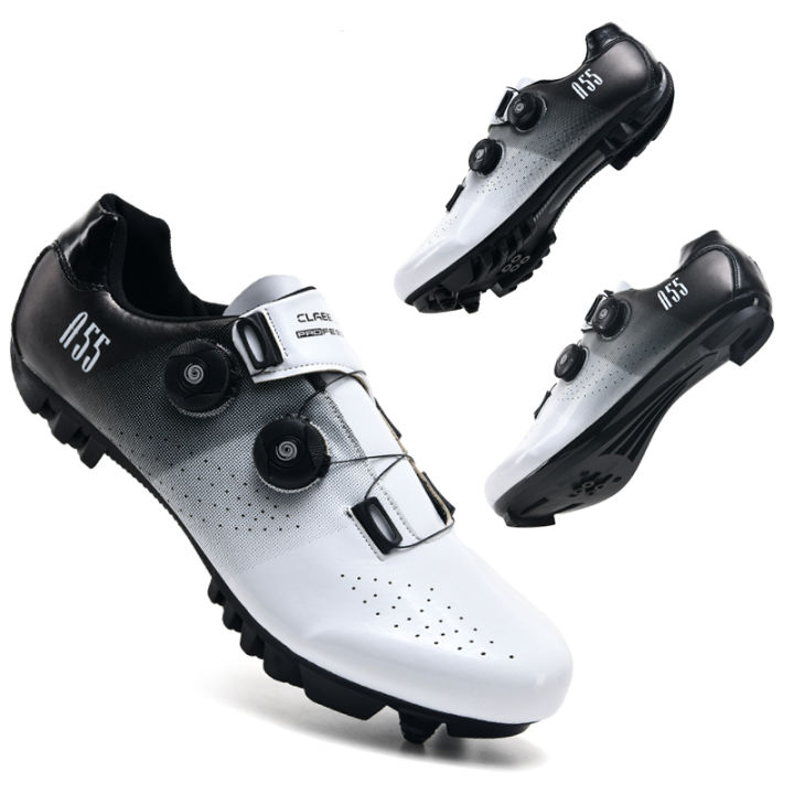 Professional Ultralight Cycling Shoes Men Self-Locking SPD Racing Road ...